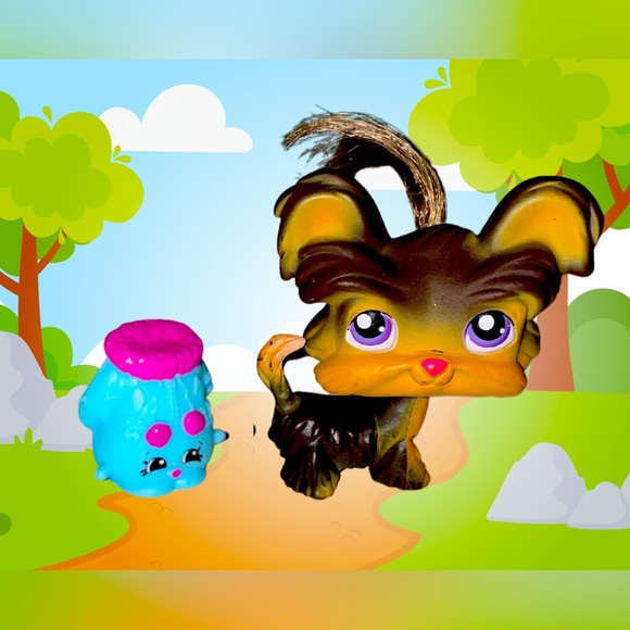 Littlest Pet Shop | Toys | Lps Shih Tzu And Shopkins Accessory Set Of 2 ...
